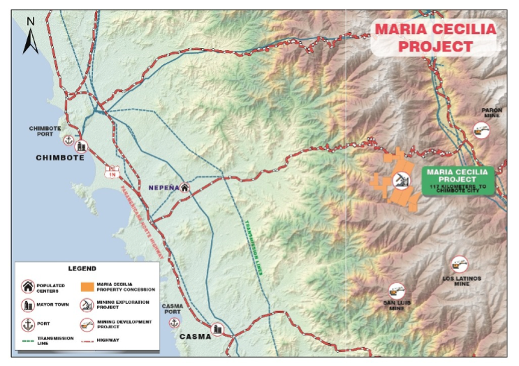 Camino Granted Drilling Permit in Central Area of the Maria Cecilia ...