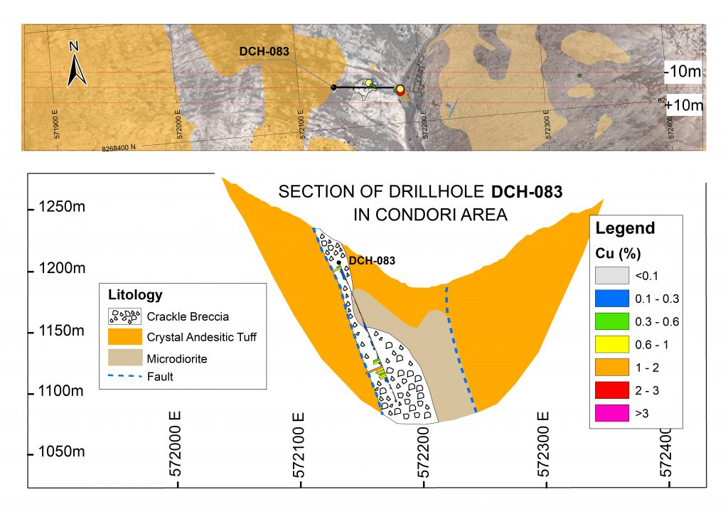 Camino Intercepts Satellite High-Grade Copper with 55.5m at 0.93% Cu ...