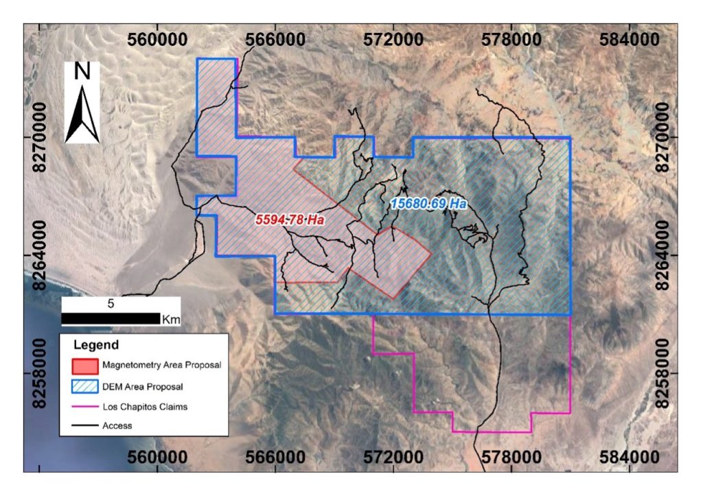 Camino Commences Mapping and Drone Geophysics Survey with Nittetsu at the Los Chapitos Project ...