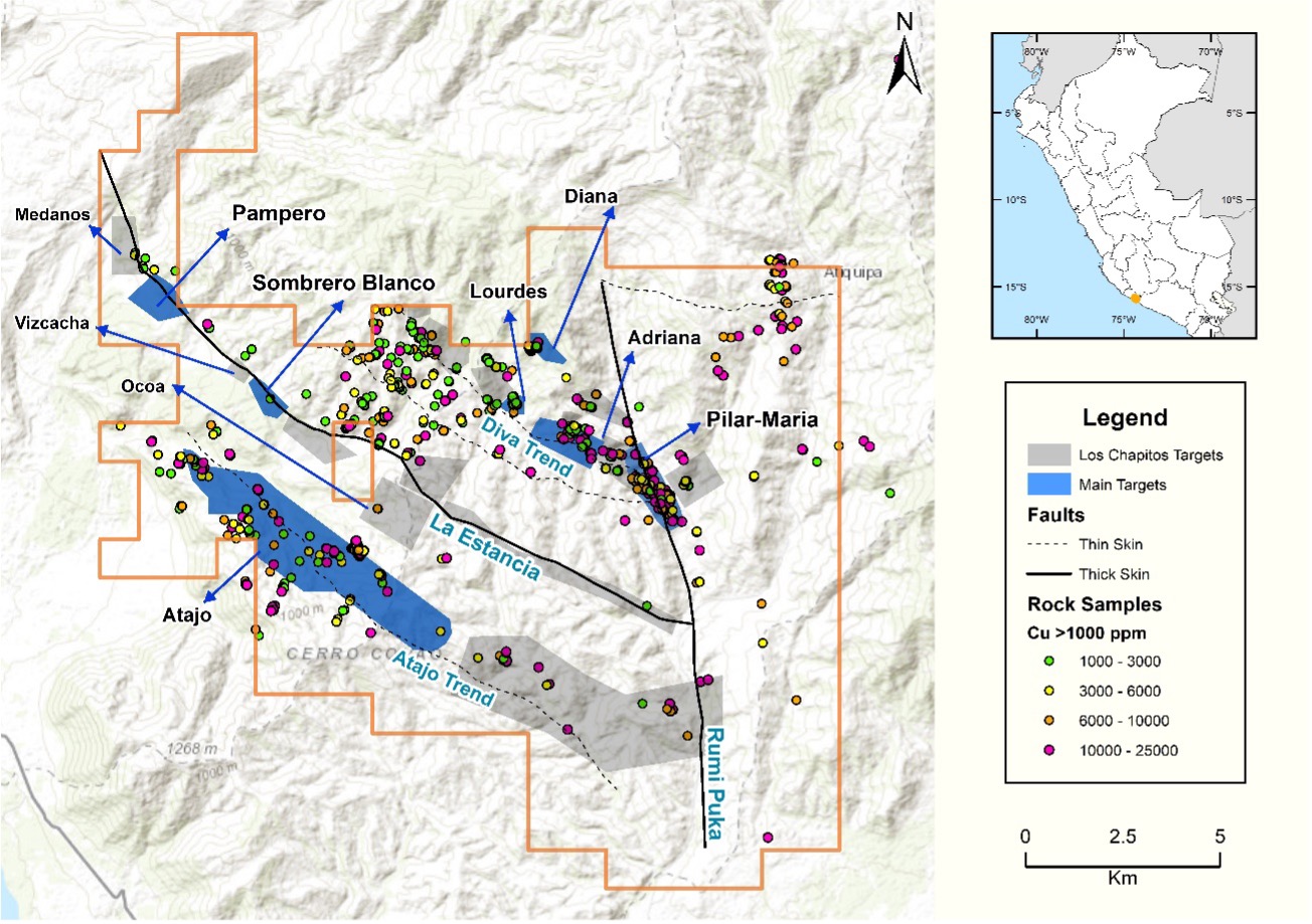 Camino Identifies New Copper Satellite Zones Along Major La Estancia ...